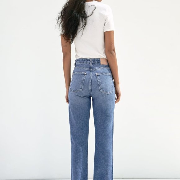 Zara | Jeans | Nwt Zara High Rise Z975 Straight Leg Jeans | Poshmark